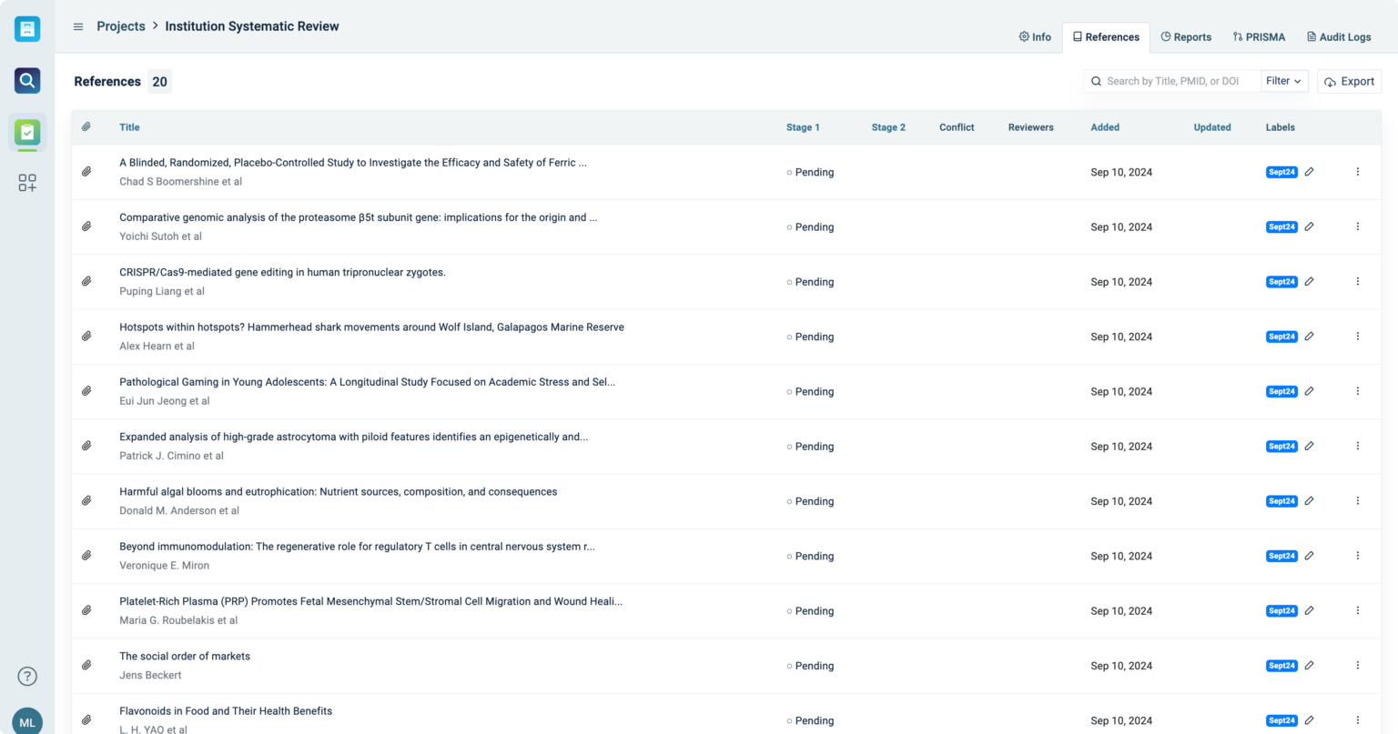Literature Review Software - ReadCube