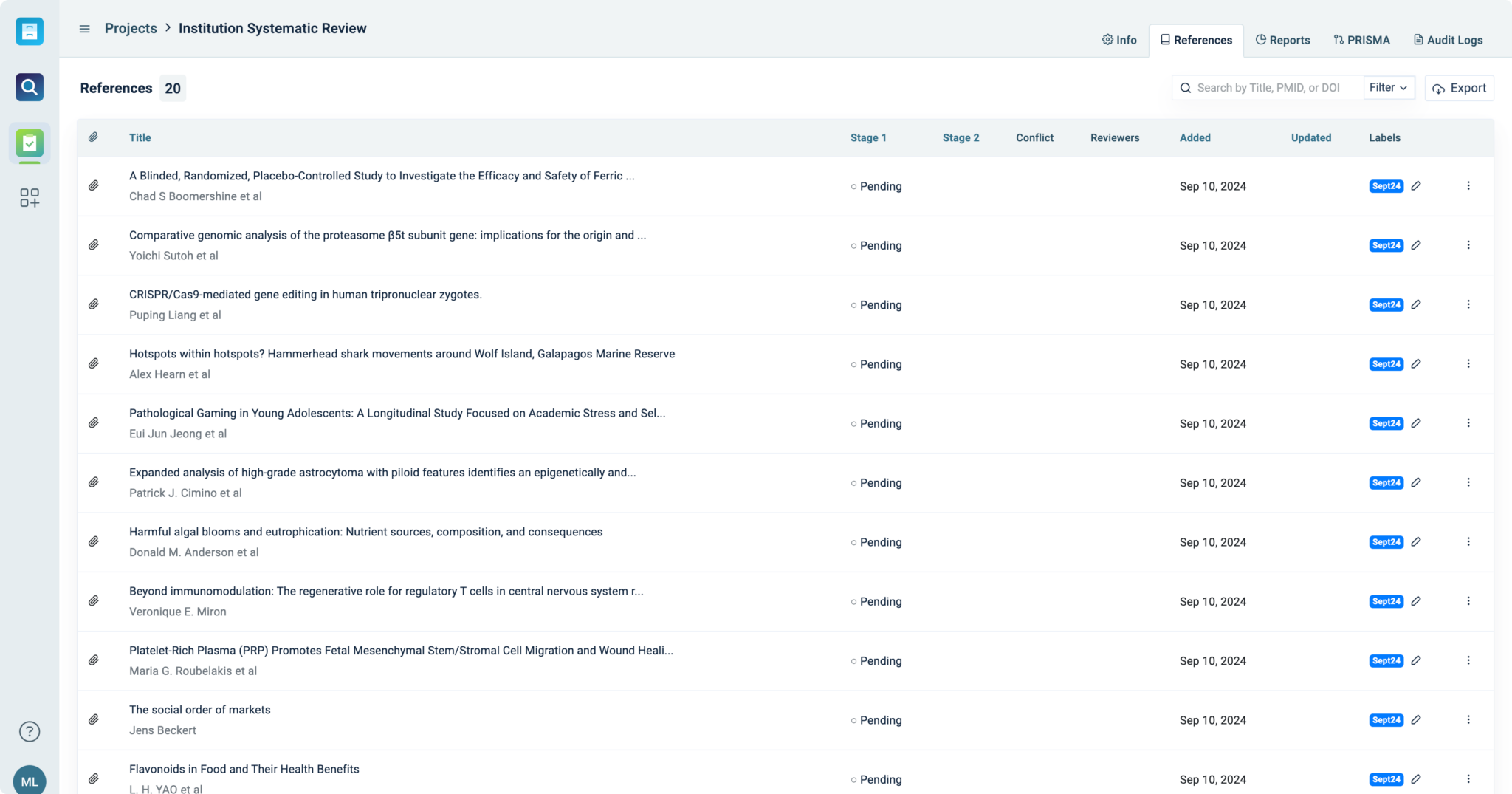 Literature Review Software - ReadCube