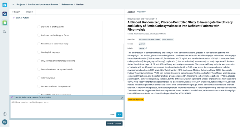 Literature Review Software - ReadCube